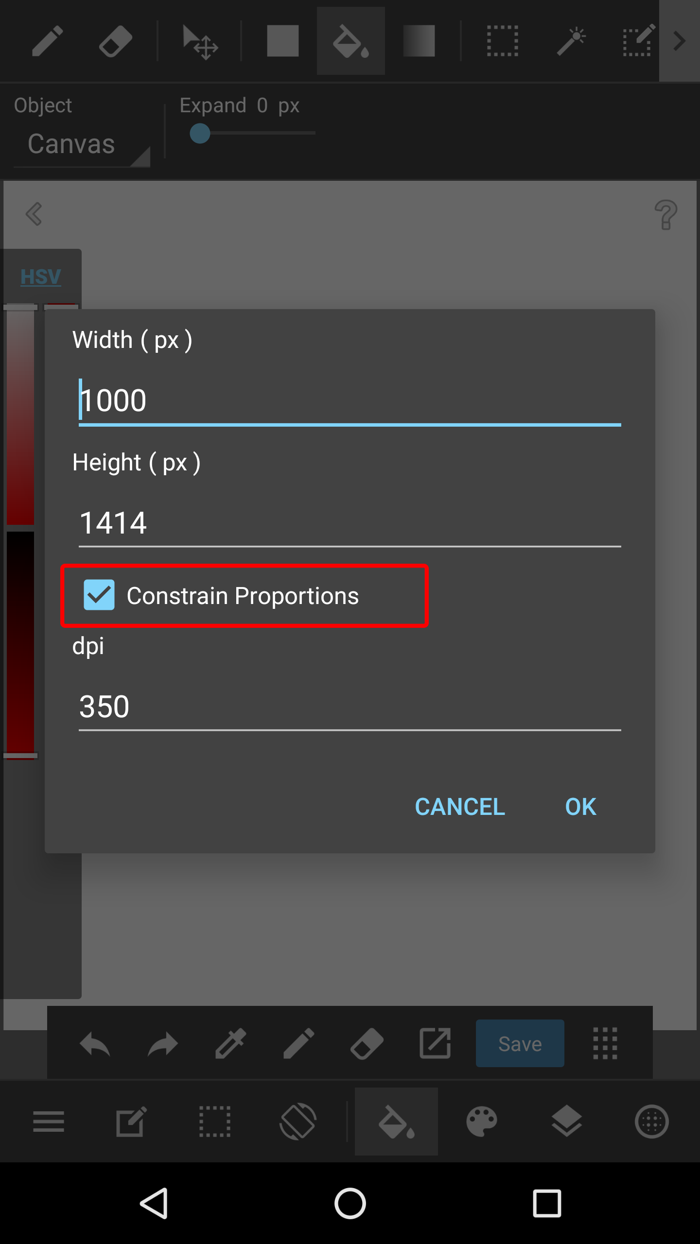 MediBang Paint Android Changing The Canvas Size MediBang Paint The Free Digital Painting 