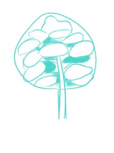 How to draw a tree [from base to leaf] | MediBang Paint