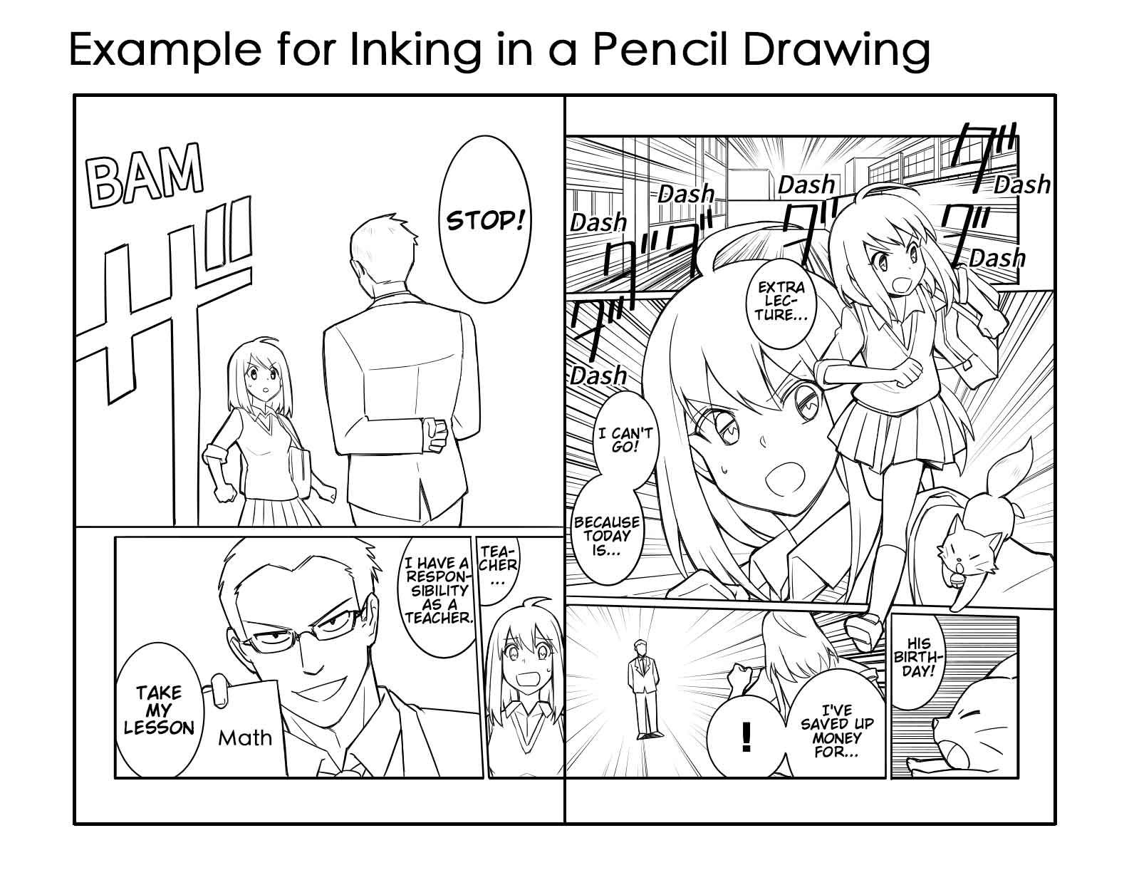 Manga Tutorial for Beginners 01 Process of Manga Making | MediBang Paint