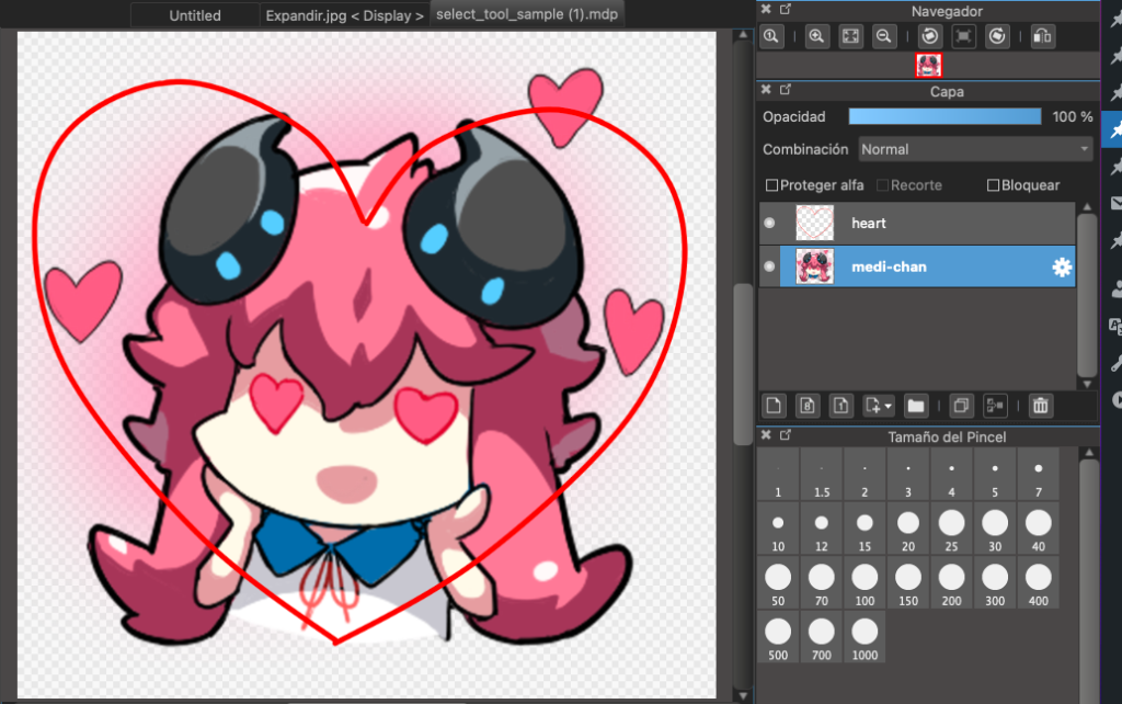 Dominemos la herramienta "Seleccionar" | MediBang Paint - the free ...