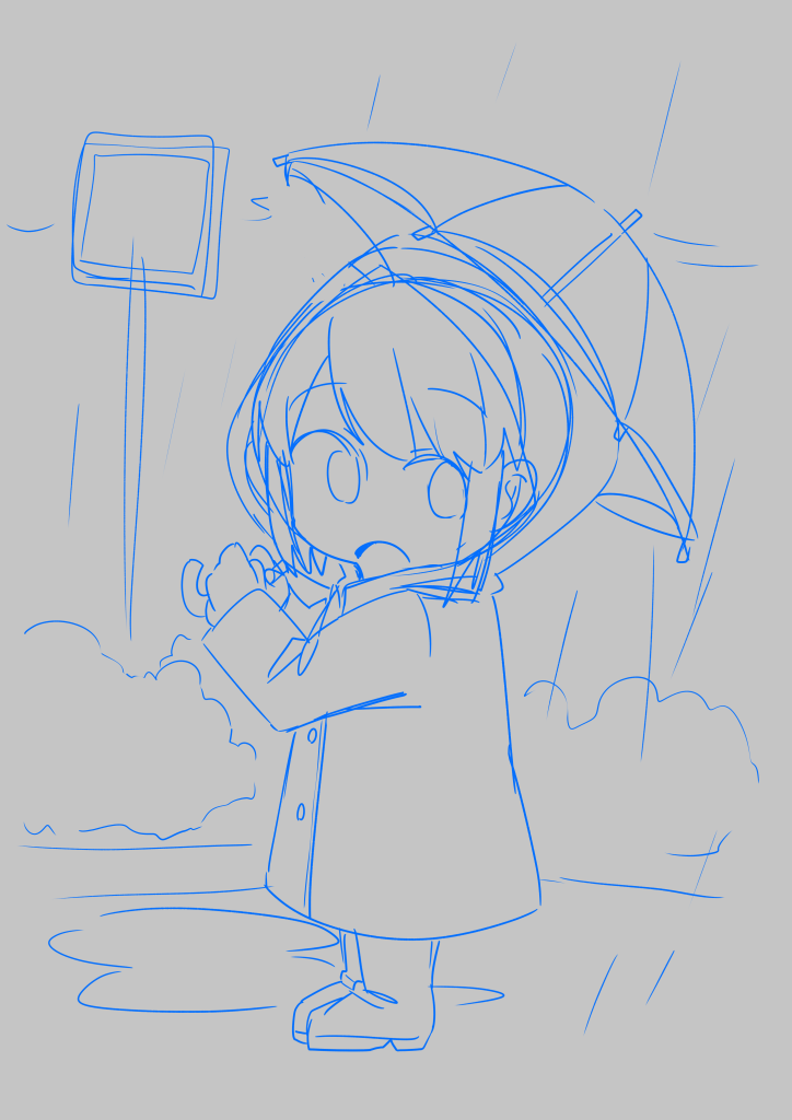 Draw Illustrations of a Rainy Day! | MediBang Paint - the free digital ...