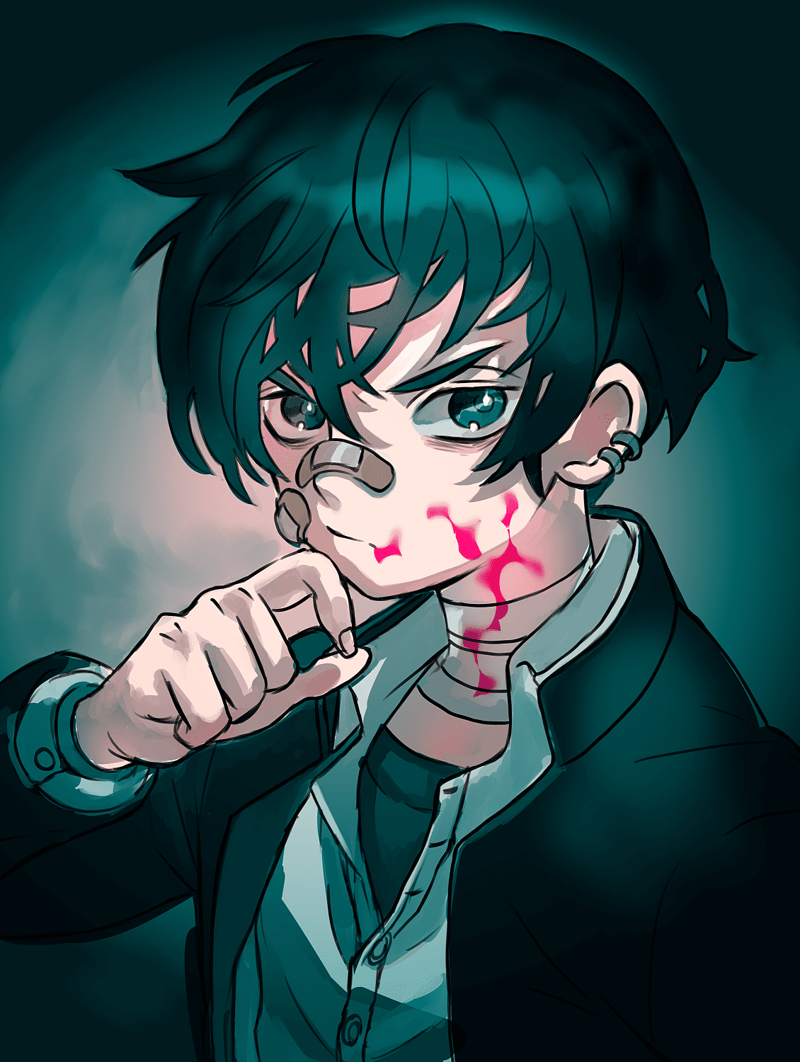 [Drawing blood] How to draw blood stains | MediBang Paint - the free ...