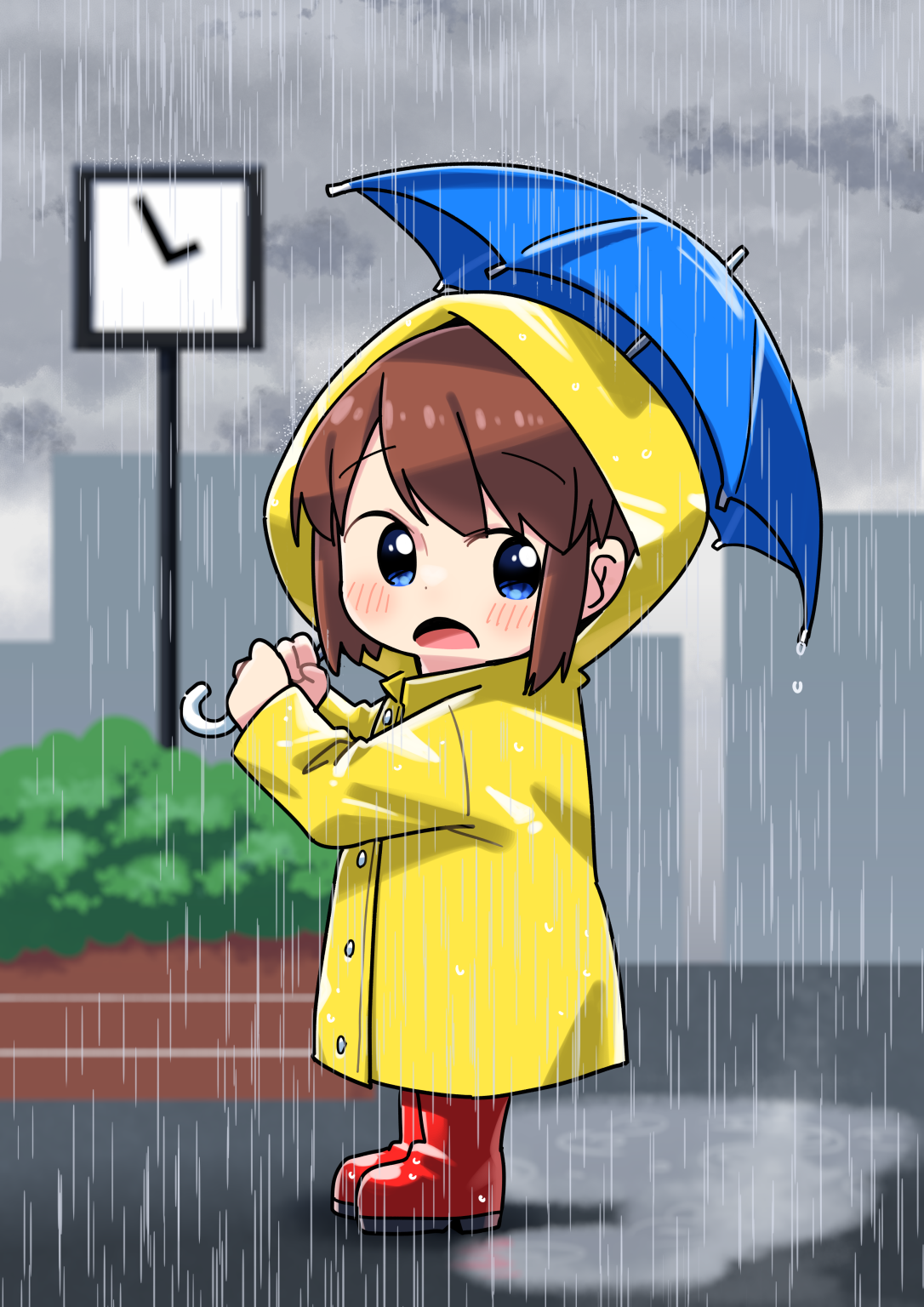 Draw Illustrations of a Rainy Day! | MediBang Paint - the free digital ...