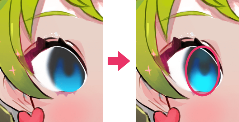 [Super easy!] How to draw vivid eyes | MediBang Paint - the free ...