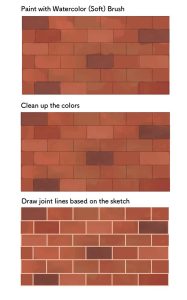 Let's draw bricks! | MediBang Paint - the free digital painting and ...