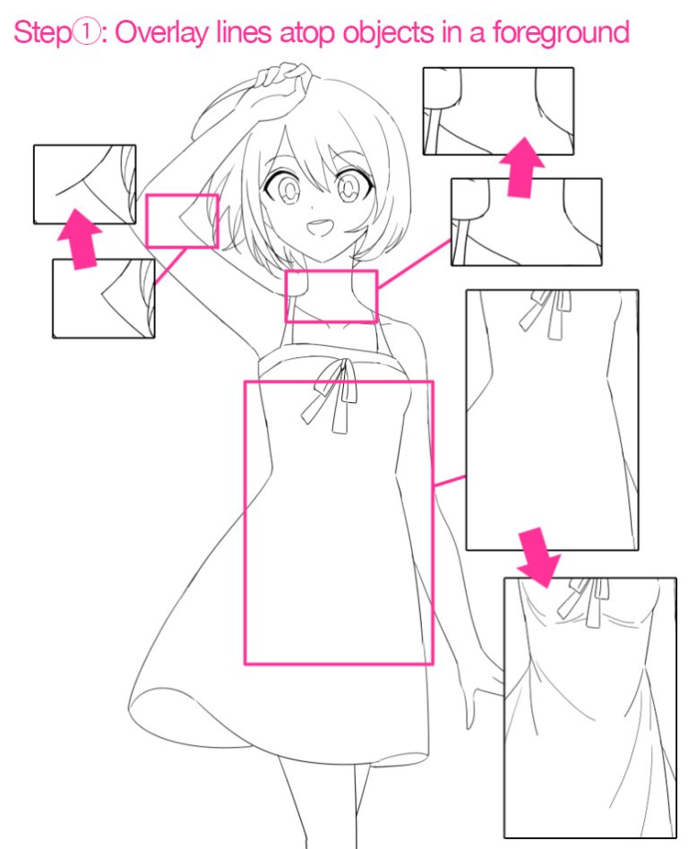 [5 minute improvement] How to draw dramatic line drawing | MediBang ...