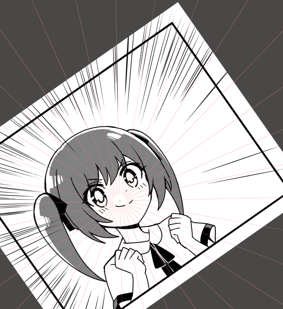 Manga Tutorial for Beginners 13: Let’s Draw Focus/Effect Lines and ...