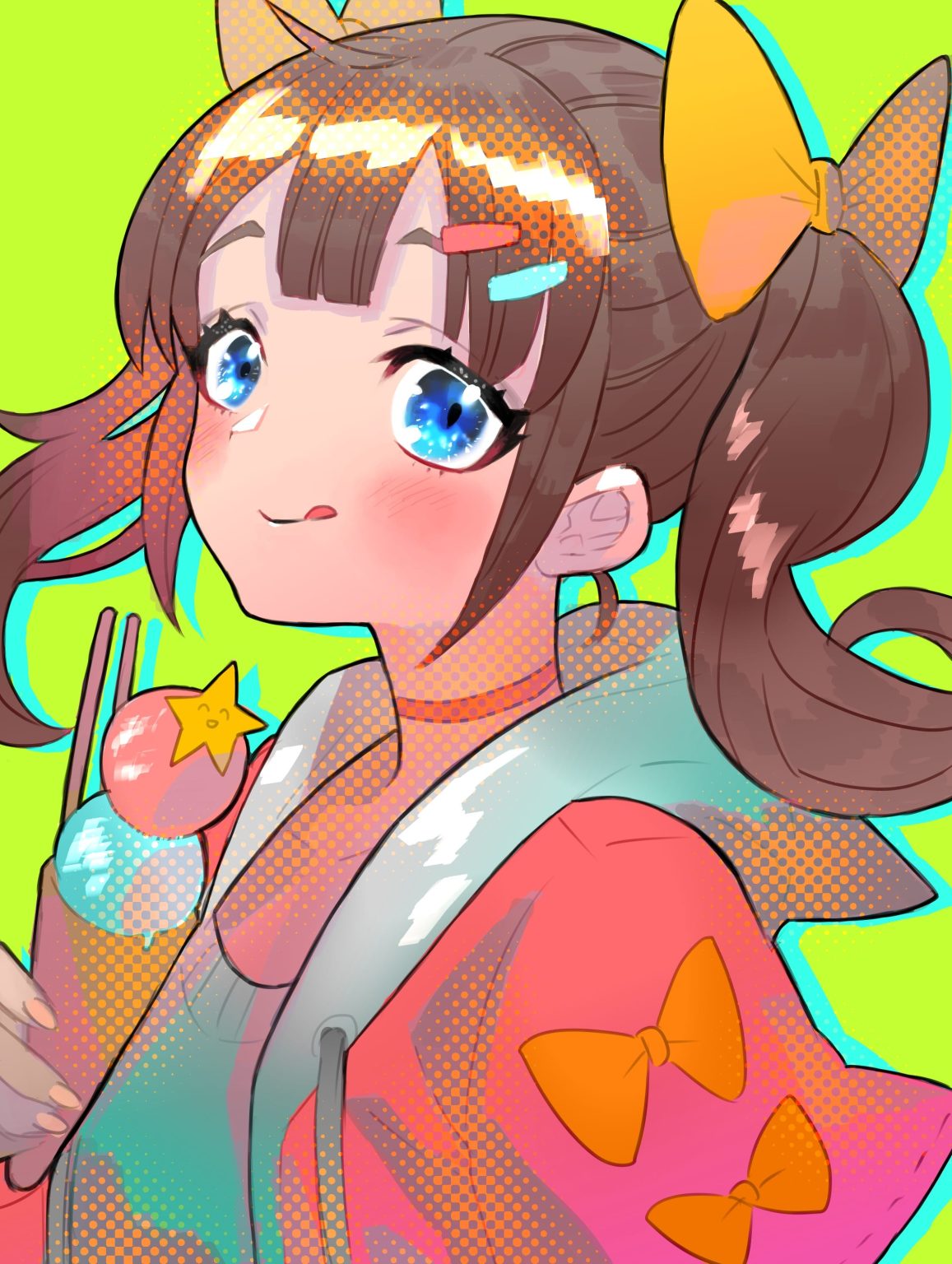 Use halftone layers to easily draw dots | MediBang Paint - the free ...