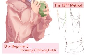 How to draw clothes and fabric folds! | MediBang Paint - the free ...