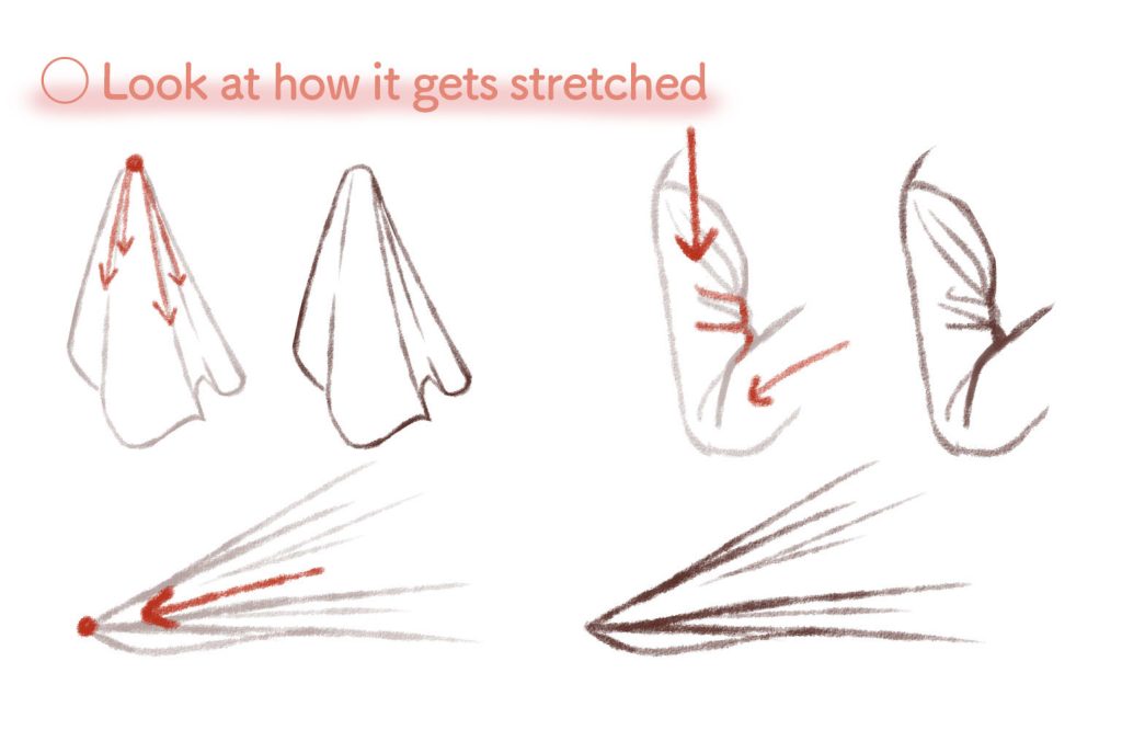How to draw clothes and fabric folds! | MediBang Paint - the free ...