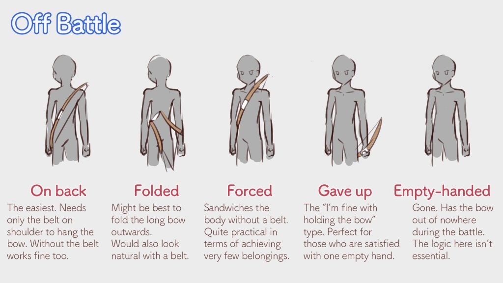 【Weapon Design】Become a Weaponsmith ～Bow Edition～ | MediBang Paint ...