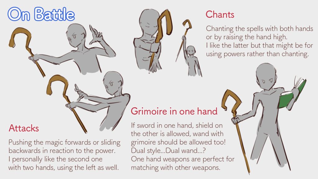 【Weapon Design】Become a Weaponsmith ～Wand Edition～ | MediBang Paint ...