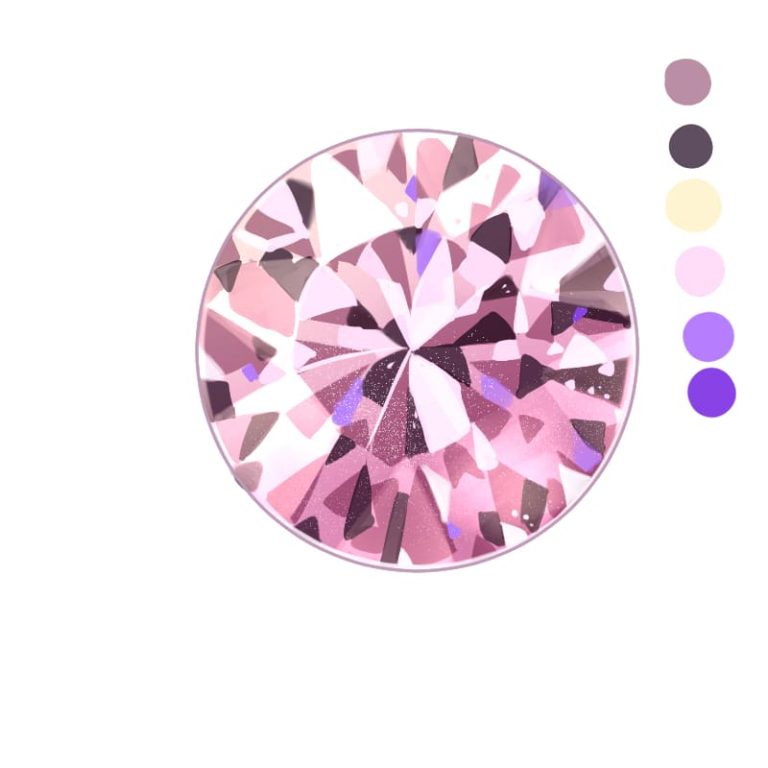 How to draw gems! - No need to use complicated functions - | MediBang ...