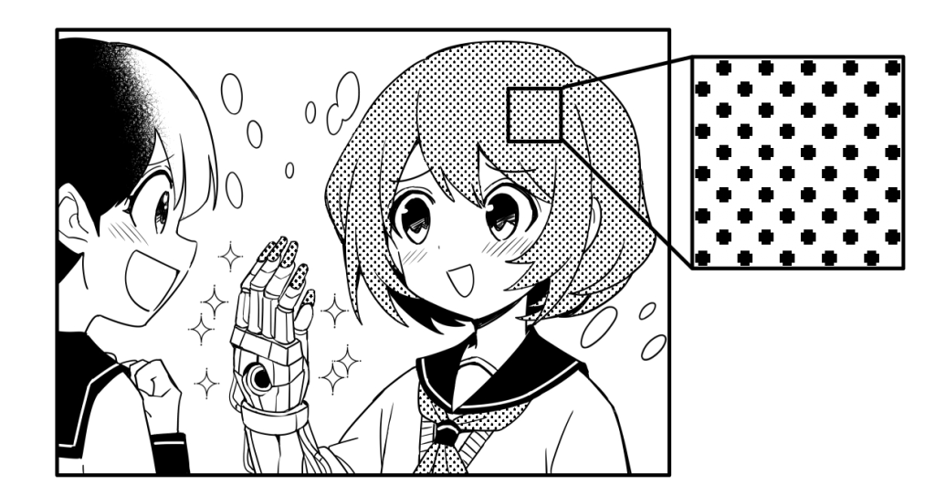 Manga Tutorial for Beginners Vol.15: Add tones | MediBang Paint - the ...