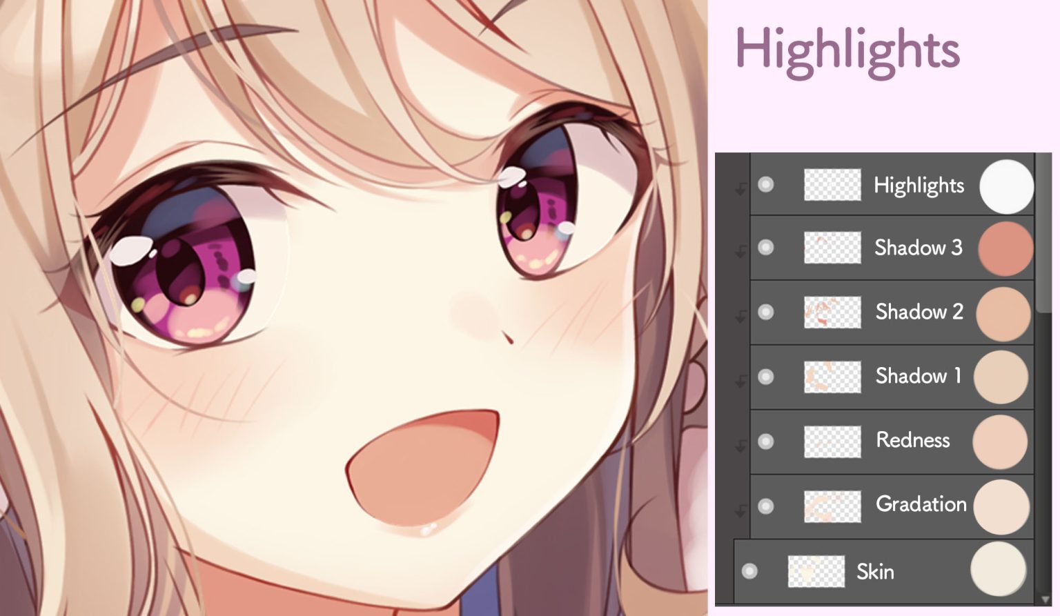 Painting the skin ~Drawing a girl with translucent skin~ | MediBang ...