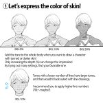 How to draw skin tones for your manga characters | MediBang Paint - the ...