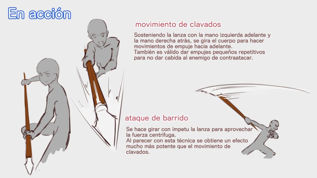 【Diseño de armas】Pongámonos a dibujar armas: lanza | MediBang Paint ...