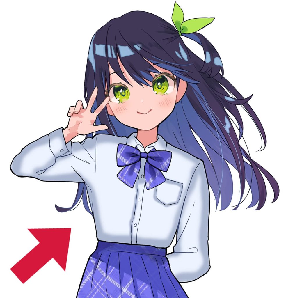 Follow the method and easily draw shadows (creases) on shirts ...