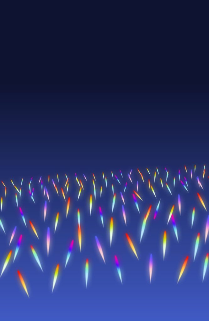 Easy! How to draw sparkling backgrounds and backlighting | MediBang ...