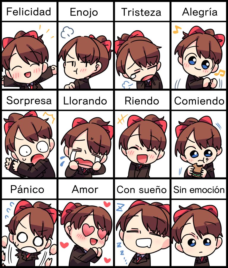 ¡Practiquemos Cómo dibujar expresiones faciales! | MediBang Paint - the free digital painting ...