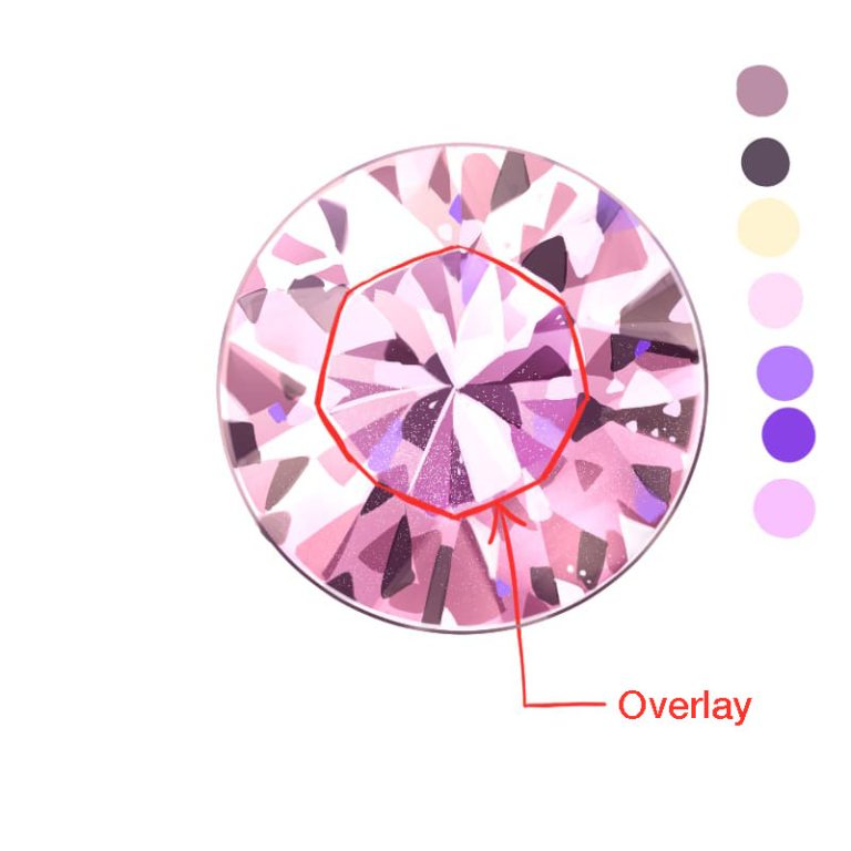How to draw gems! - No need to use complicated functions - | MediBang ...