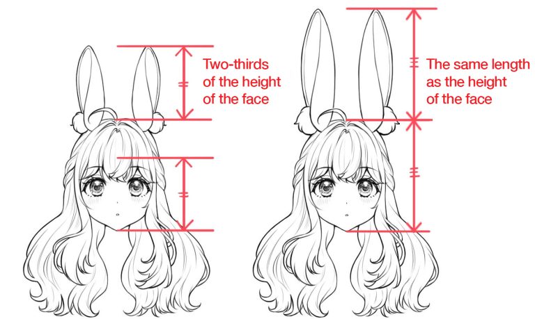 How to draw cute animal ears easily! | MediBang Paint - the free ...