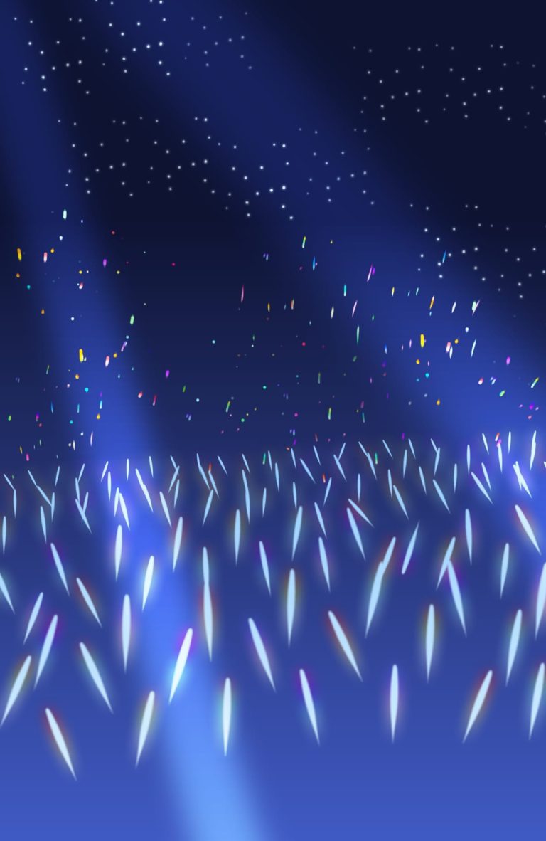 Easy! How to draw sparkling backgrounds and backlighting | MediBang ...