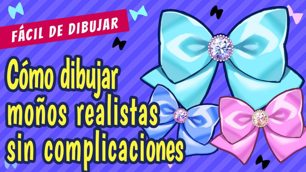 Cómo dibujar moños con texturas | MediBang Paint - the free digital ...