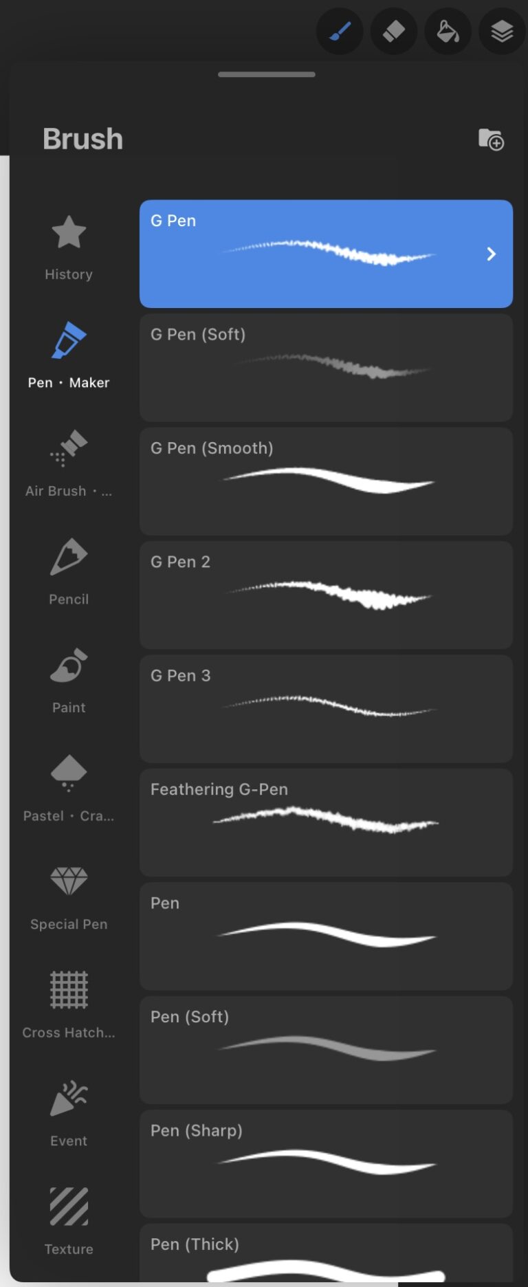 Brush Library | MediBang Paletta - The Ultimate Digital Canvas