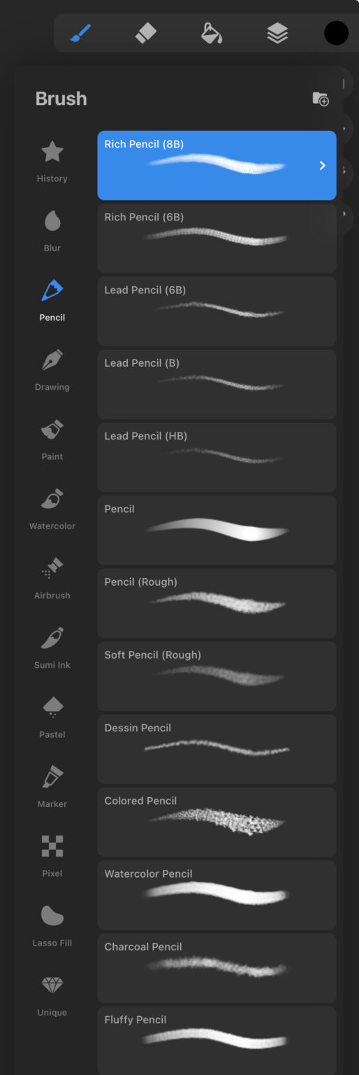 Brush Library | MediBang Paint - the free digital painting and manga ...