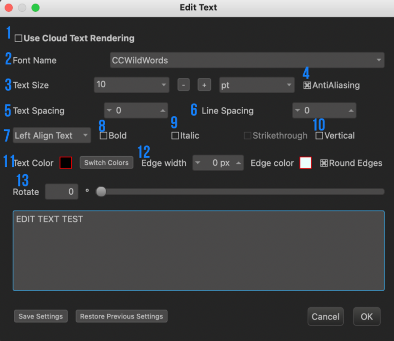 【PC】Using the Text Tool | MediBang Paint - the free digital painting and manga creation software